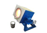 China 1600C 90KW IGBT Induction Iron Melting Furnace 40kg Capacity Metal Melting Machine for sale