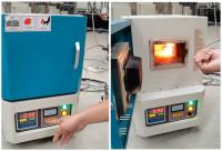 China Quenching Muffle Furnace 1000 Degree 4KW 120x200x300mm Chamber Lab Heat Treatment for sale