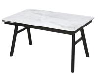China High Stability 850mm Ceramic Extendable Dining Table With Smooth Surface for sale