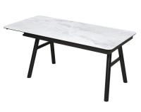 China High Stability 850mm Ceramic Extendable Dining Table With Smooth Surface for sale
