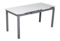 China Staining Resistant Ceramic Extension Table 1400mm Length With Iron Leg for sale