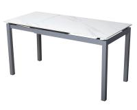 China Staining Resistant Ceramic Extension Table 1400mm Length With Iron Leg for sale