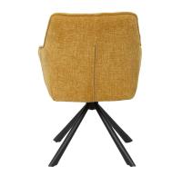 China Indoor Stylish Modern Swivel Chair Elegant Design with Lightweight Frame for sale