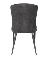 China Industrial Modern Leather Dining Chair Long Lasting For Coffee Shops for sale