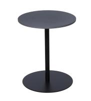 China Highly Versatile Iron Frame Black Ceramic Side Table Easy To Assemble for sale