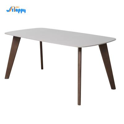 China 1600*850mm Modern Black Fixed type Ceramic top Dining Table, cut to size for sale
