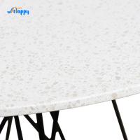 China Diameter 900mm contemporary custom Ceramic top Dining Table, K/D,flat packed for sale