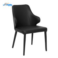 China Easily Wiped Down Upholstered Modern Leather Chair Stain Resistant Dc-7525 for sale