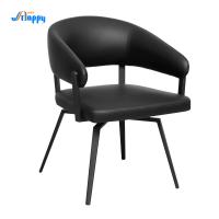 China Easy To Clean Modern Swivel Chair Impact Resistant With Iron Base Dc-7531 for sale