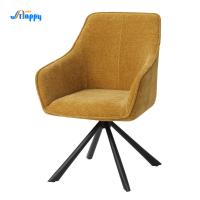 China Real Leather Dc-7536 Modern Swivel Chair With Contemporary Design for sale