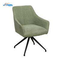 China Modern Upholstered Leather Dining Room Chairs Armless With Metal Legs Dc-7522 for sale