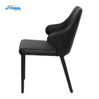 China High Back Real Leather Modern Dining Room Chairs Heat Resistant Dc-7525 for sale