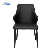 China High Back Real Leather Modern Dining Room Chairs Heat Resistant Dc-7525 for sale