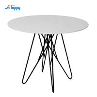 China Diameter 900mm Customized Ceramic Round Table with Indoor Type DT-1024 for sale