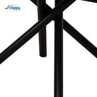 China Contemporary 1800mm Ceramic Tile Dining Table DT-1030 With Iron Legs for sale