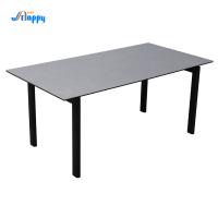 China 1650mm Ceramic Rectangular Dining Table Long Lasting For Family Use DT-996-165 for sale