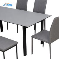 China 1650mm Ceramic Rectangular Dining Table Long Lasting For Family Use DT-996-165 for sale