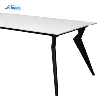China 900mm Fashionable Ceramic Dining Room Table Easy Installation DT-1007 for sale
