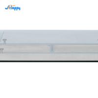 China 2000mm Length Rectangular Extendable Dining Table With Glass Top  DT-31120 for sale