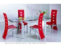 China 2000mm Length Modern Expandable Dining Room Table Knock Down Type DT-186D for sale