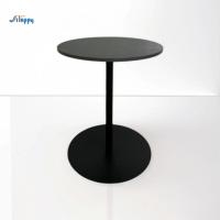 China Ceramic Top Round End Table No Shaking with Metal Base For Dining Room CE-512 for sale