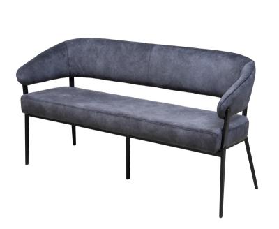China FUPENG Iron Frame Living Room Bench Contemporary Design Modern Leather Bench For Home Use for sale