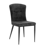 China Industrial Modern Cafe Chair with Leather Upholstery for sale