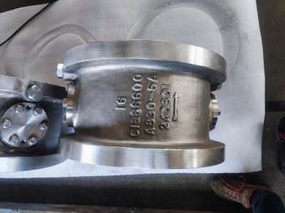 China Duplex stainless steel dual disc dcheck valve for sale