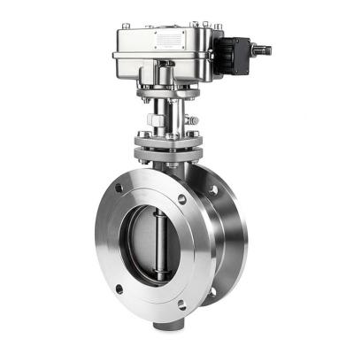 China Electric On/off Butterfly Valve Stainless Steel and Bi-dreictional Bubble Tight for Industrial Applications for sale