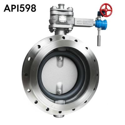 China API598 Inspection Standard Eccentric Butterfly Valve with Cast Iron Material and in Temperature Range -20°C To 200°C for sale