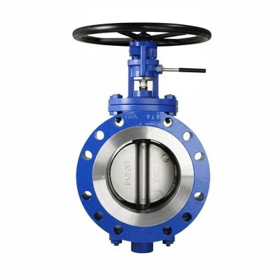 China PN25 Pressure Eccentric Butterfly Valve with Butterfly Structure and Lug Connection for sale