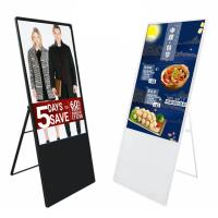 China 1920 X 1080 Rotatable Digital Signage All In One Mobile Touch Electronic Water Sign for sale