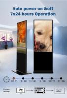China Colorful High Brightness Floor Standing Touch Screen Kiosk Android 7.1 9.0 11 for sale