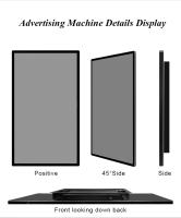 China Advertising Wall Mounted Digital Display DDR3 1GB 2GB Android Indoor for sale