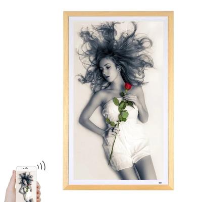 China 24 27 21.5'' Artistic Electronic Digital Display Frame For Photos Music Images for sale