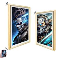 China Wall Mount Digital Photo Frames 350 Cd/M2 24 Inch Digital Picture Frame for sale