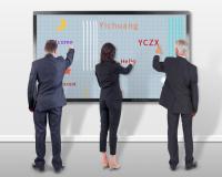 China Electronic Flat Smart Interactive Whiteboard All In One Teaching 110 Inch for sale