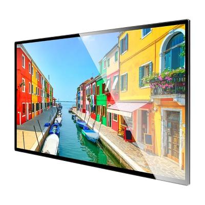 China 1920 X 1080 Resolution Wall Mounted Touch Screen Kiosk 50'' 350cd/M2 for sale