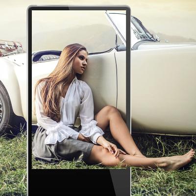 China 1920 X 1080 Floor Standing Digital Signage Waterproof High Definition 65in for sale
