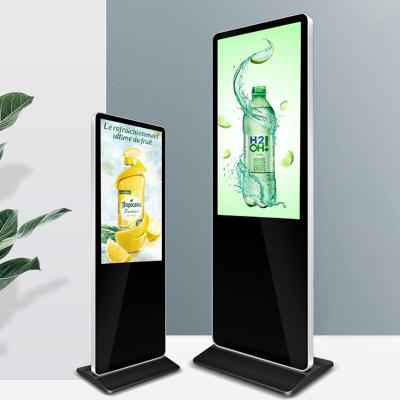 China Exhibition Free Standing Digital Display Screens Android 32 43 50 55 65'' for sale
