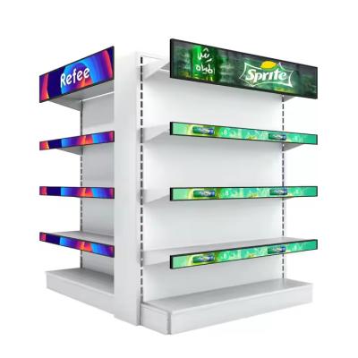 China Retail Shore Indoor Stretched LCD Display OEM Android Advertising 38.5'' for sale