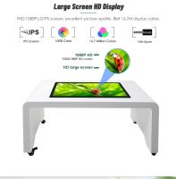 China High Brightness Interactive Touch Screen Coffee Table for Commercial Spaces for sale