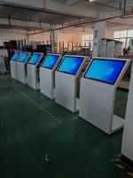 China 55 Inch IPS HD LCD Panel Interactive Self Service Kiosk with Android/Windows OS for Multimedia Display for sale
