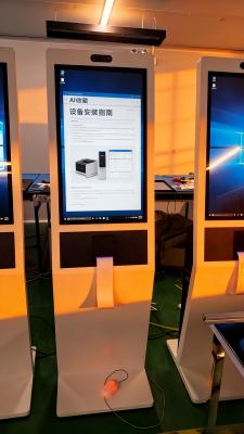 China Visual Angle 89998999 Digital Touch Panel Kiosk Black White Customized Features Enhance User Experience in Public Spaces for sale