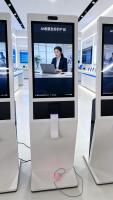 China Capacitive Touch Touch Screen Information Kiosk Offering 300 Cdm2 Brightness Designed for Customer Engagement and Digital Wayfinding for sale
