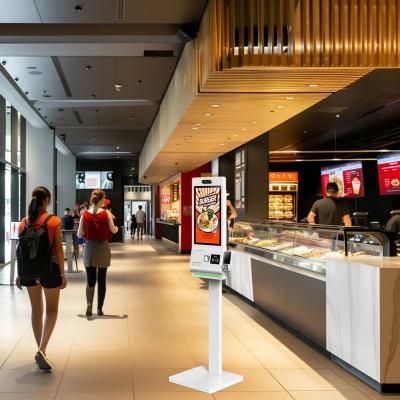 China 18.5-inch Floor-standing Self-service Ordering Kiosk for sale