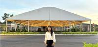 China Luxurious Wedding Marquee Tent Outdoor Venue Tents Water Resisting for sale