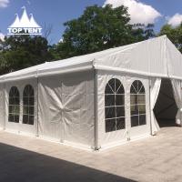 China White Waterproof Aluminium Frame Marquee Tent Outdoor Party Marquee Customized for sale