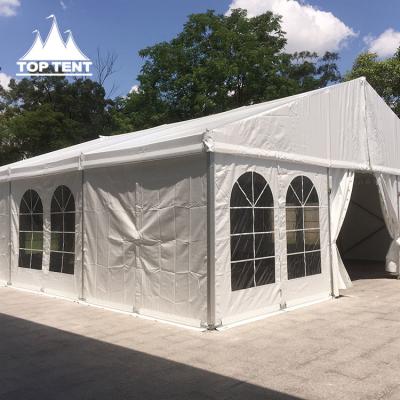China White Waterproof Aluminium Frame Marquee Tent Outdoor Party Marquee Customized for sale