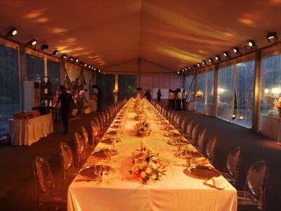 China High Capacity Weather Resistant Outdoor Party Marquee Tent Aesthetically Impressive for sale